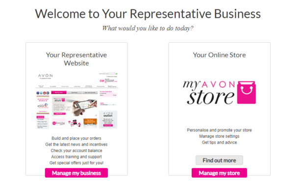 Setting up Your Avon Store Online - At Home A Lot